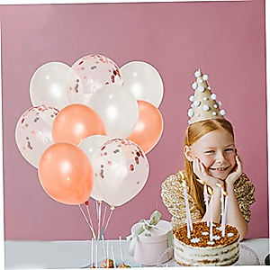Totority 4 Sets birthday balloon set birthday balloons girl birthday party decorations girl birthday decorations birthday balloon banner birthday party supplies Miss aluminum film letter