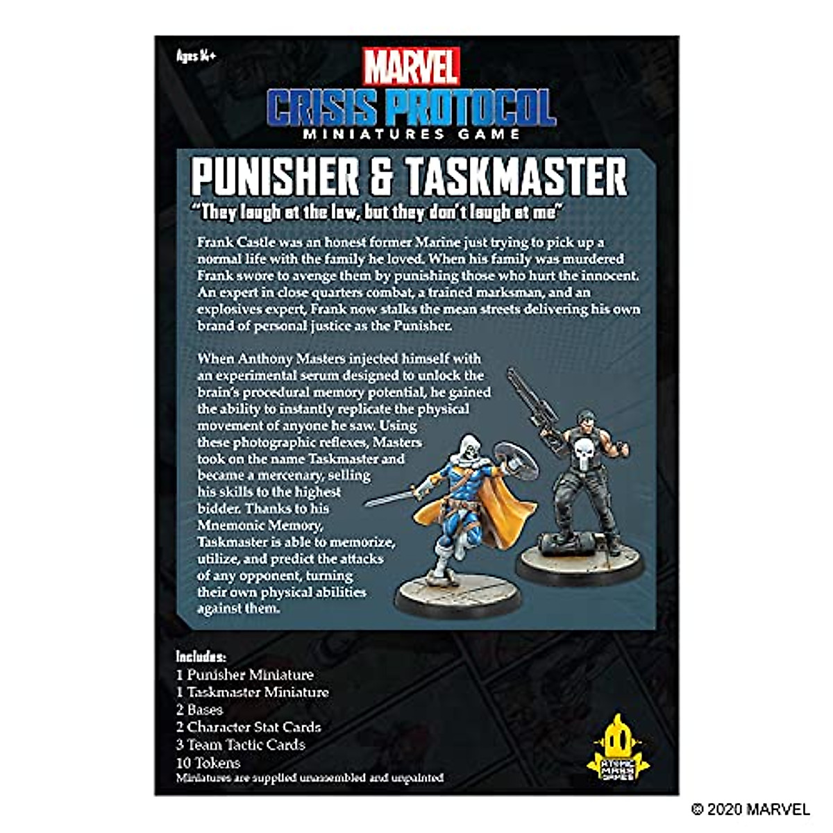 Atomic Mass Games Marvel Crisis Protocol: Punisher and Taskmaster Pack (CP32en)