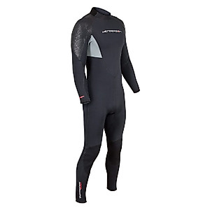 Henderson 3mm Mens Thermoprene Pro Back Zip Wetsui - Black - XX-Large