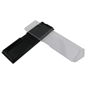 SJZBIN 10Pcs DDR Memory RAM Module Case Plastic Box Packaging Container Clamshell Antistatic Tray for DDR2, DDR3 and DDR4 Long DIMM Desktop Memory RAM Module