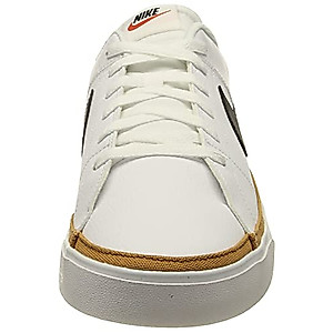 Nike Men's Training Gymnastics Shoe, White Black Desert Ochre Gum Light Brown, 7