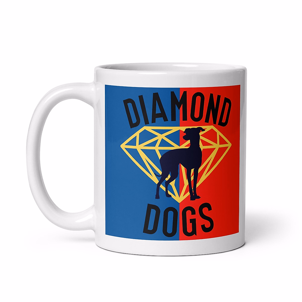 Diamond Dogs Coffee Mug, Lasso Inspired Coffee Mug, Diamond Dogs Unite, Roy Kent, Higgins, Coach Beard, Coach Nate, Lasso Coffee Mug, Lasso Mug……