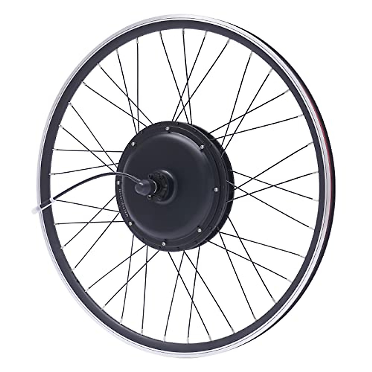 DNYSYSJ Electric Bike Conversion Kit, 48V 1000W 700C 28"/29" Front/Rear Wheel E-Bike Conversion Kit w/LCD Display, Powerful Ebike Hub Motor Kit with PAS Bicycle Ebike Wheel Kit (700C 48V 1000W Front)