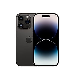 Apple iPhone 14 Pro, 128GB, Space Black for T-Mobile (Renewed Premium)