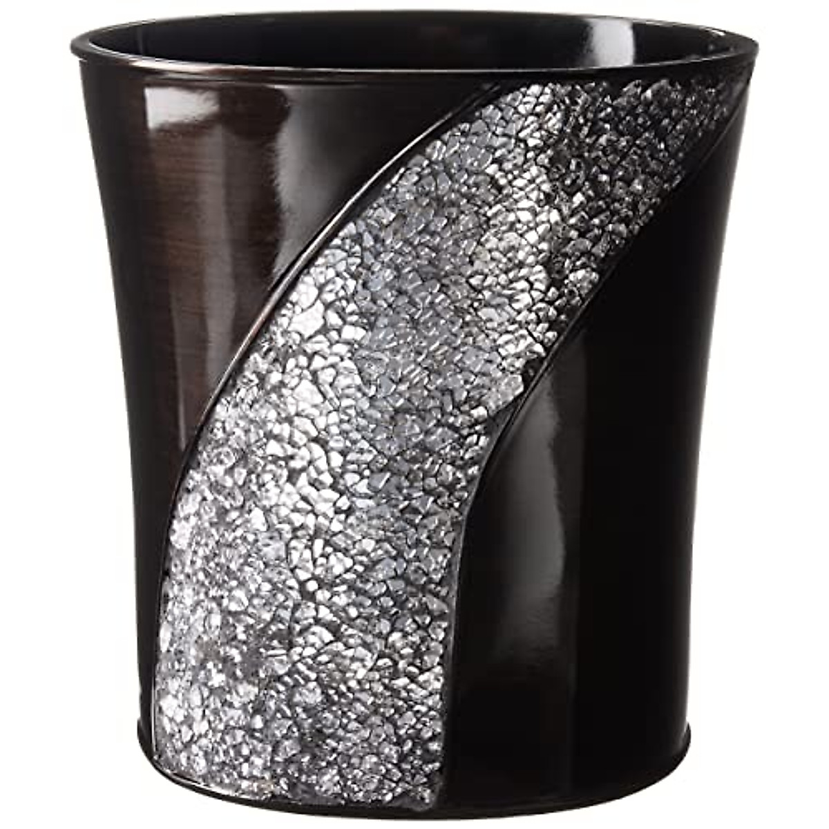 Popular Bath Sinatra Modern Bath Waste Basket Modern Classic Contemporary Decorative Beautiful Designs Bathroom Decor for Home Luxury Bath, Orb