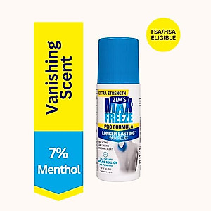 Zim's Max Freeze Pro Formula Roll-On, 3 Ounce