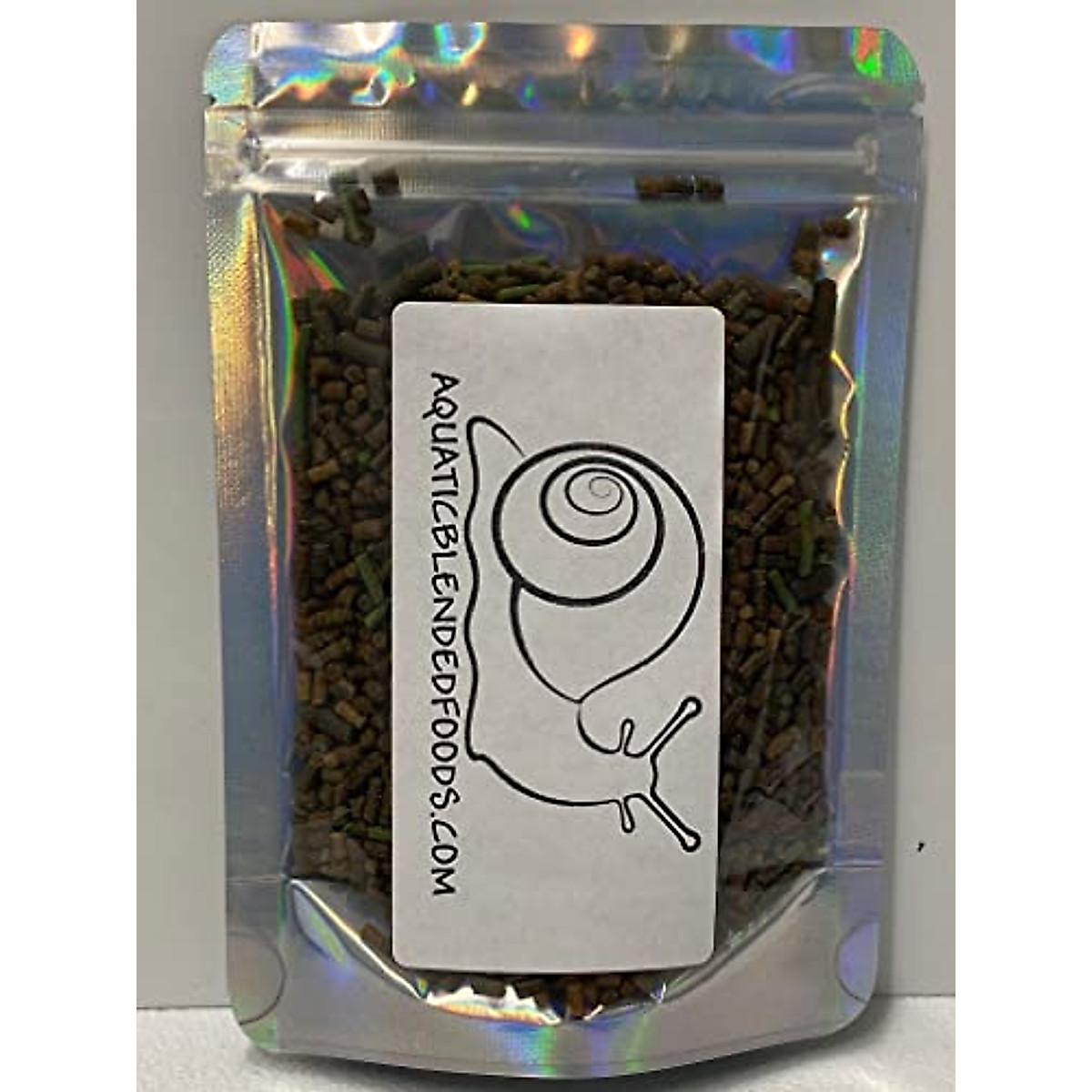 ABF Freshwater Snail Food Mix - Snail,Shrimp,Fish & Crayfish Food (8oz - 1/2 lb.)- ABF1 - Mini SPIRULINA WAFERS & Calcium