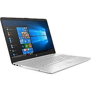 2021 HP 15 Business-Laptop, 15.6" HD Touchscreen, 11th Gen Intel Core i5-1135G7-Processor, Intel Iris Xe Graphics, Windows 10 Home, Backlit Keyboard, Silver, KKE-Mousepad (16GB-RAM | 512GB SSD)