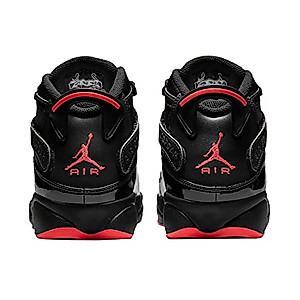 Nike Men's Jordan 6 Rings Black/Infrared 23-Black (322992 066) - 10
