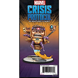 Atomic Mass Games Marvel: Crisis Protocol M.O.D.O.K. Scientist Supreme Character Pack - Unleash Sinister Genius! Tabletop Superhero Game, Ages 14+, 2 Players, 90 Minute Playtime, Made