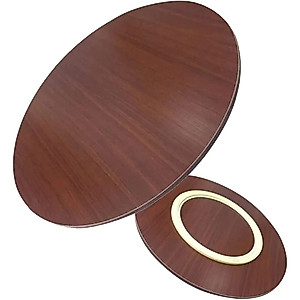 WEBUP Solid Wood Lazy Susan Turntable 20-40inch Large Rotating Tray Kitchen Bearing Plate For Countertop Table, Wooden Tabletop Turntable(Acacia Wood) (Size : 100cm/38inch)