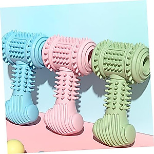 balacoo 5pcs Dog Toy Dog Squeaky Toys Dental Dog Rubber Dog Accessories for Small Dogs Small Dog Accessories Dog Chew Toys Dog Teeth Cleaning Toy Pet Chew Toys TPR Dog Supplies Puppy