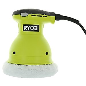 Ryobi RB61G 6 Inch Corded 120 Volt AC, .5 Amp 4,800 OPM Swirl-Free Orbital Buffer
