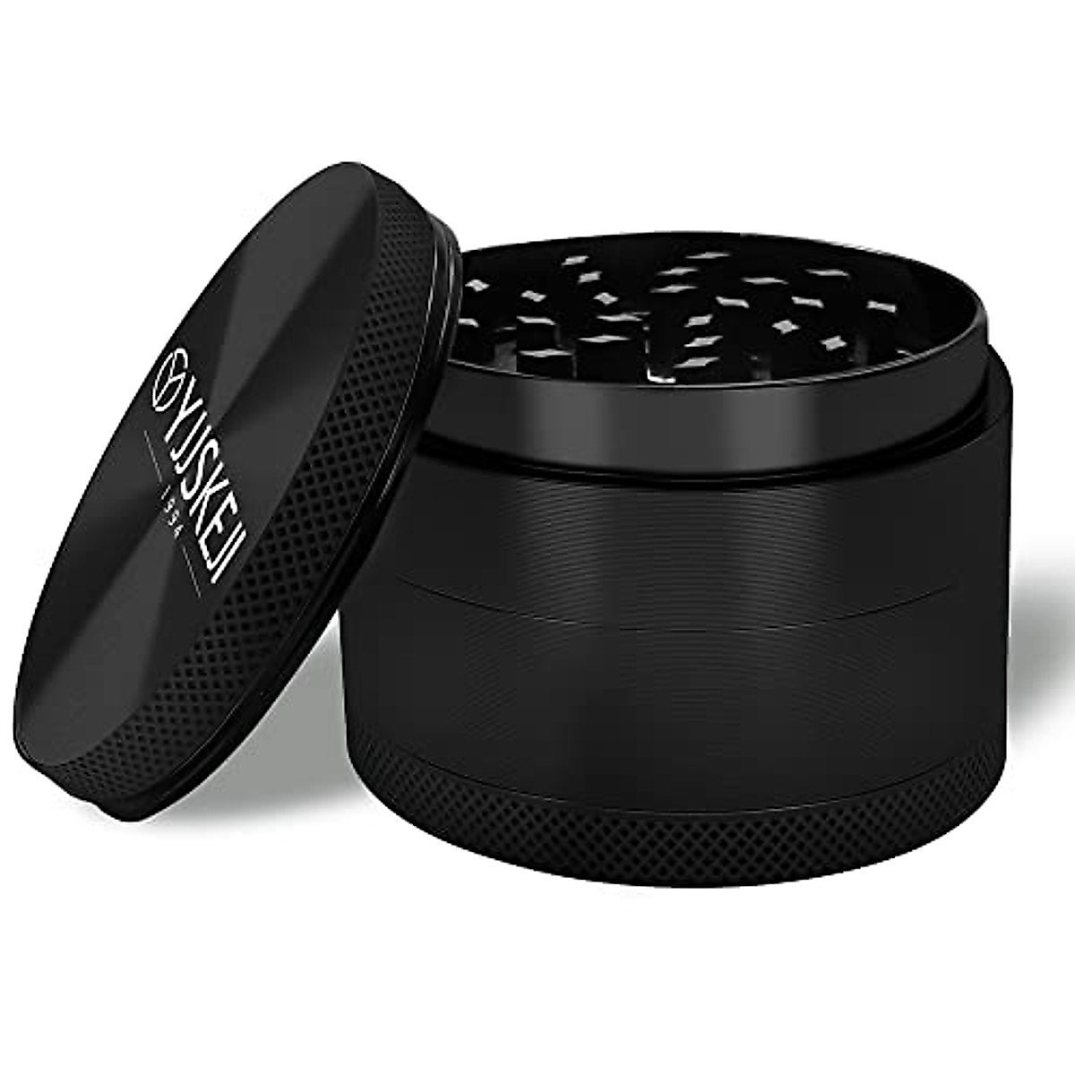 Grinder 2.5 Inch,Multipurpose spice grinder(black),Reusable Herb Grinder