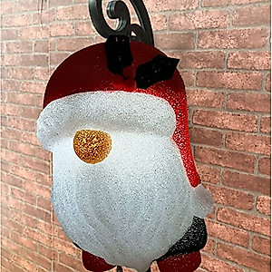 Christmas Gnome Lampshade Corridor Wall Lamp Dustproof Protective Cover for Home Garden Yard Porch Light Protection Shield christmas porch light covers decorations