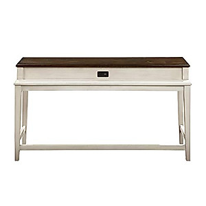 Lexicon Amelia 4-Piece Counter Height Dining Set, Antique White