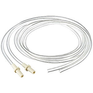 Replacement Tubing (1 Retail Pack of 2 Tubes) Compatible with Medela Pump in Style and New Pump in Style Advanced Breast Pump - 100% BPA Free (One Pack)
