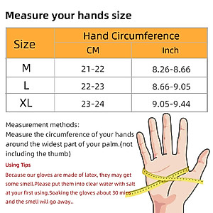 ThxToms Dishwashing Gloves, 3 Pairs Reusable Latex Cleaning Gloves for Housework, Kitchen, Bathroom, Extra Large, Black