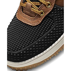 Nike Men's Lunar Force 1 Duckboot Ale Brown/Ale Brown-Black (805899 202) - 9.5