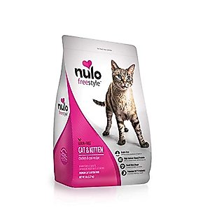 Nulo Adult & Kitten Grain Free Dry Cat Food With Bc30 Probiotic (Chicken, 5Lb Bag)