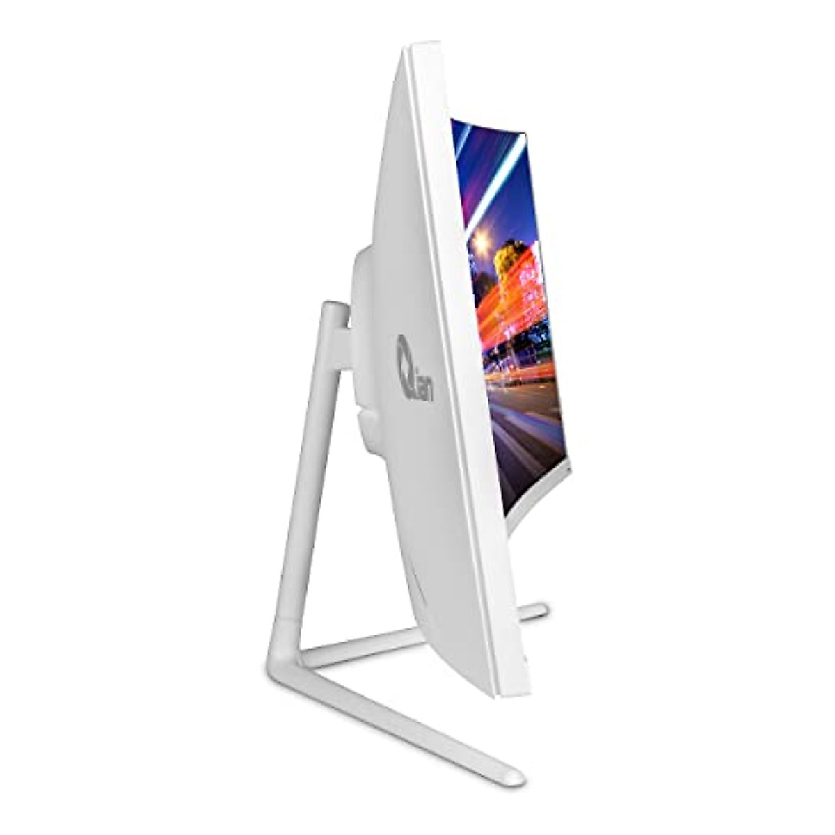 Qian 30" Ultra Wide FHD 1080P Curved Computer Monitor,100 Hz VA Panel Office Monitor, 21:9 Aspect Ratio,178°Viewing Angle,16.7M Display Colors,Framless AMD Freesync GSync,Tilt Adjustable
