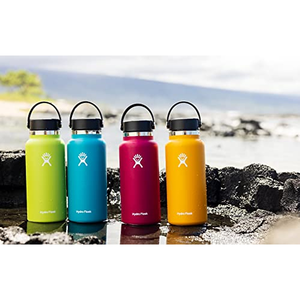 Hydro Flask Wide Mouth with Flex Cap - Insulated Water Bottle