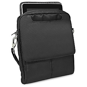 BoxWave Case Compatible with Microsoft Surface Go 2 - Encompass Urban Bag, Over Shoulder Messenger Straps Handle Bag Pockets - Navy