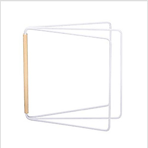 Yizhichu1990 Kitchen Bathroom Punch-Free Folding rag Stand Towel Rack Holder,Top Vertical Rail Dishcloth Storage Rack