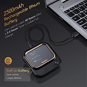 Inkbird Grill Bluetooth BBQ Thermometer Wireless IBT-6XS, 6 Probes Digital Smoker Grill Thermometer for Cooking,150ft Bluetooth Meat Thermometer, Magnet, Timer, Alarm for Kitchen, Food (Red)