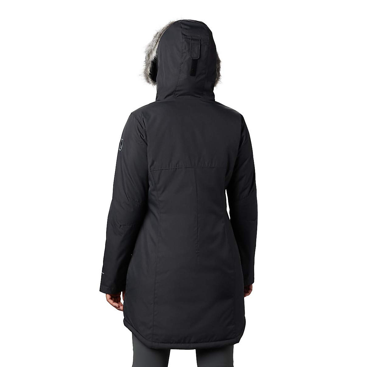 Columbia Women's Suttle Mountain Long Insulated Jacket, Black, XX-Large