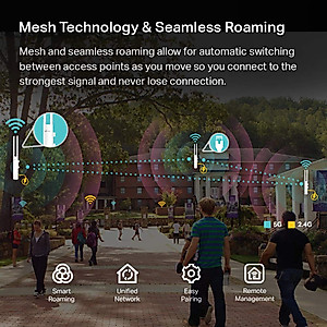 TP-Link EAP225-Outdoor | Omada AC1200 Wireless Gigabit Outdoor Access Point | Business WiFi Solution w/ Mesh Support, Seamless Roaming & MU-MIMO | PoE Powered | SDN Integrated | Cloud Access & App