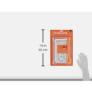 Fiskars 9 Inch Bypass Paper Trimmer (199130-1001),White