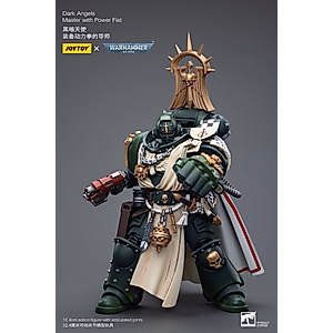 JoyToy Warhammer 40K: Dark Angels Master with Power Fist 1:18 Scale Action Figure