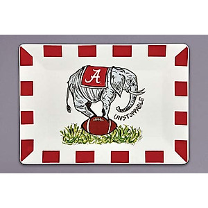 Magnolia Lane University of Alabama Ceramic Serving Platter
