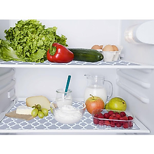 Cabinet Shelf Liner Non Adhesive 10 Inch Wide X 20 Ft Kitchen Drawer Liners Non Slip Waterproof Refrigerator Shelf Liners Thickened Cupboard Liner for Bathroom Pantry