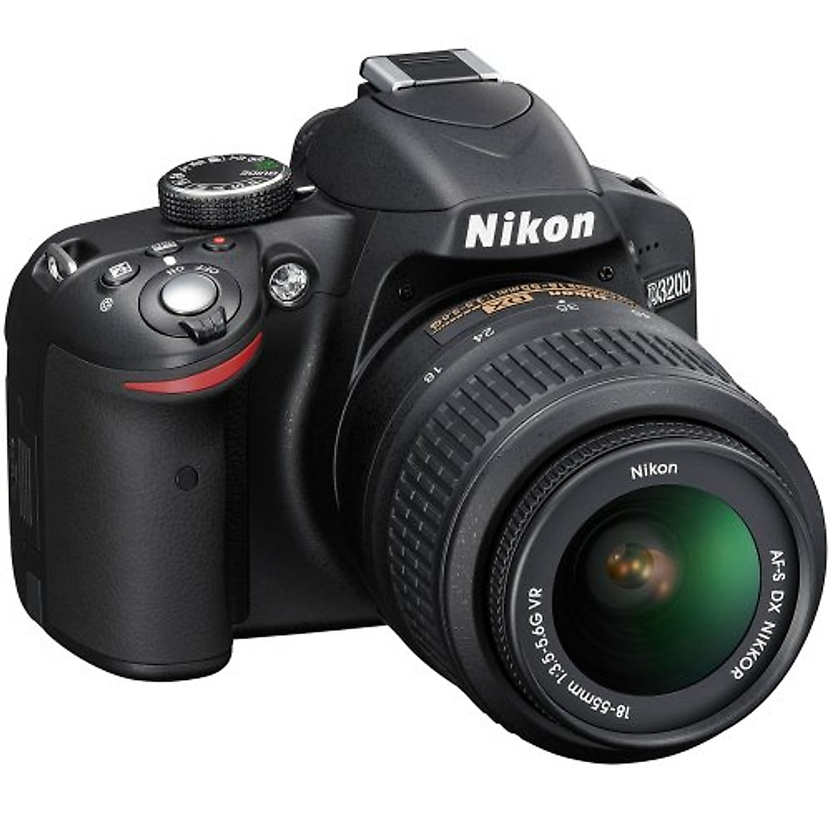 Nikon D3200 24.2 MP CMOS Digital SLR with 18-55mm VR and 55-200mm Non-VR DX Zoom Lenses
