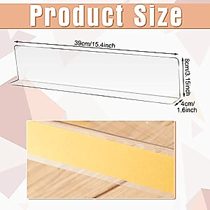 20 Pack Under Couch Blocker for Pets Bumper Toy Blockers for Furniture Stop Dog Cat with Strong Adhesive Adjustable Bumper to Stop Things Under Sofa Couch Bed, Easy to Install, 3.2 Inches High