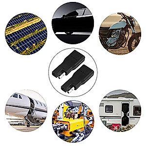 WMYCONGCONG 6 PCS SAE Polarity Reverse Adapter Connectors SAE Quick Disconnect Extension Cable Connector for Solar Panel Battery Power Charger