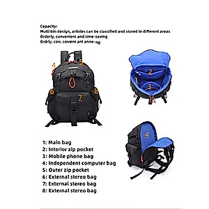 ALANZE Backpack - student backpack - drawstring backpack - laptop backpack. Suitable for outdoor work and school