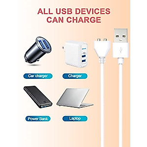Bicmice Magnetic USB DC Charger Cable Replacement Charging Cord-(6mm/0.24in)