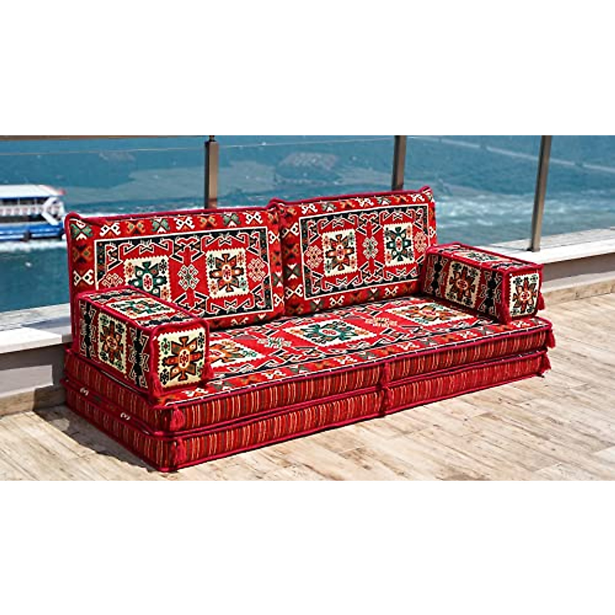 8" Thickness Meditation Yoga Mat, Loveseat Sofa, Healing Room Floor Cushion, Pallet Sofa, Floor Couch, Sectional Sofa, Arabic Majilis, Arabic Jalsa, Sofa Covers