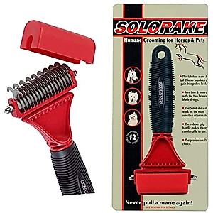 Solorake Humane Grooming Aid for Horses Dogs and Pets