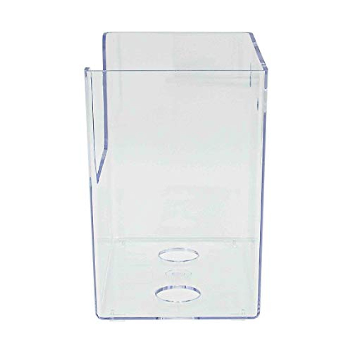 Marketing Holders 5.5" Brochure Holder Wall Mount or Countertop with Hardware Menu Pamphlets Holder Calling Cards Literature Certificate Gift Display Rack Security for Amusement Parks