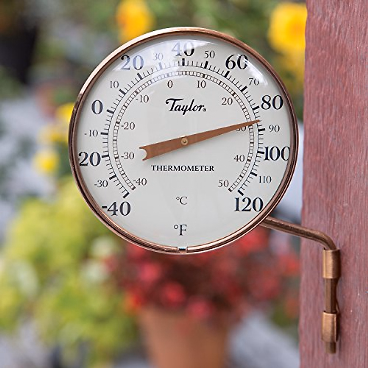 Taylor 481CR Dial Thermometer, 4.25", Copper