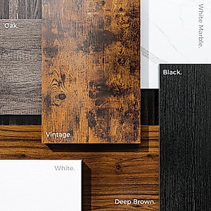 Coleshome 40 Inch Computer Desk, Modern Simple Style Desk for Home Office, Study Student Writing Desk, Vintage