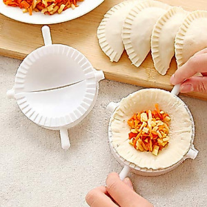 Dumpling Maker Dumpling Tools 5Packs with Different Sizes of Dumpling Mold, Perfect for Making Hand pies, Dumplings, Ravioli, Calzones, Dough Press 5.5/7.5/9.5/12/15.5cm