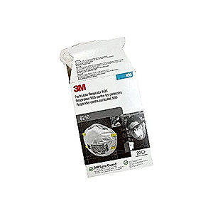 3M Oh/Esd Dust Mask W/Valve 8210 Woodworking 1 Box (20 per Box )