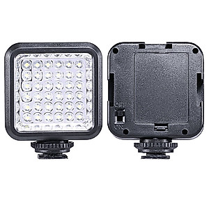 Canon PowerShot SX420 is (Black) with 42x Optical Zoom and Built-in Wi-Fi with 64GB SD Memory Card + Mini Stable Tripod and Grip + LED Video Light Accessory Bundle