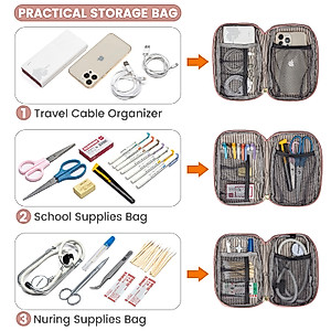 LOVEVOOK Laptop Backpack Purse For Women, Work Travel Backpack, Nurse Teacher Doctor Business Laptop Bag, Fashion College Backpack, Waterproof Wide Open Computer Back pack, 15.6 Inch, Pink-Beige