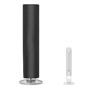 Tower Fan Cover,Waterproof&Dustproof Fan Cover,Standing Fan Covers,Floor Fan Cover,Oscillating Tower Fan Covers With Remote Outdoor or Indoor Stand up Fan Cover for Home,Bedroom,Office（only cover)